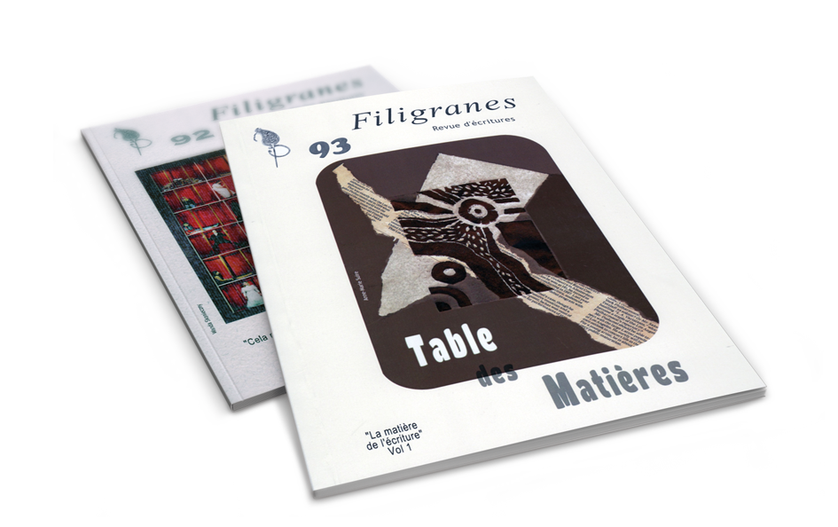 Rencontre avec la revue Filigranes